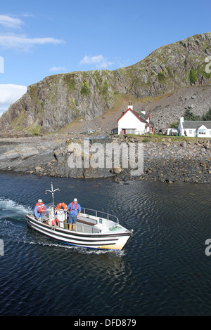 Ellenabeich Isle of Seil Scotland September 2013 Stock Photo - Alamy