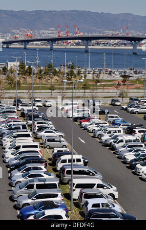 Kobe, Japan - View from the sea Stock Photo - Alamy