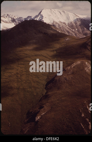 EVIDENCE OF SOIL CREEP (SOLIFLUCTION) ON A GRASSY MOUNTAINSIDE EAST OF ...