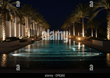 Long pool at the Chedi Muscat, Oman Stock Photo - Alamy
