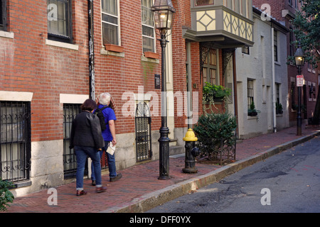 Beacon Hill neighborhood map Stock Photo - Alamy
