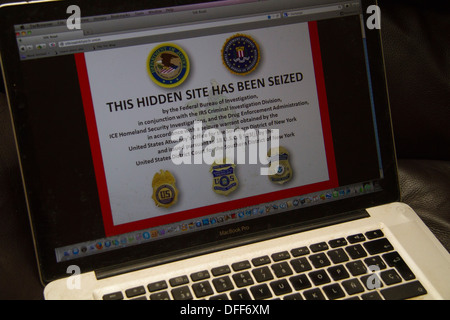 Laptop Federal Shutdown,online FBI message,THIS SITE HAS BEEN SEIZED ...