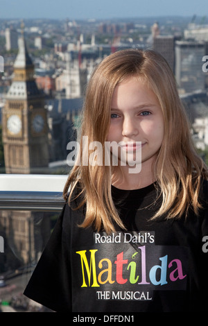Kerry Ingram, one of the four young actresses playing the role of ...