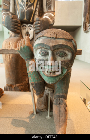 Canadian native artifact on display at the Museum of Anthropology UBC ...