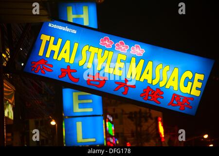 Thailand, Phuket, Patong Bangla street, red lights district Stock Photo ...