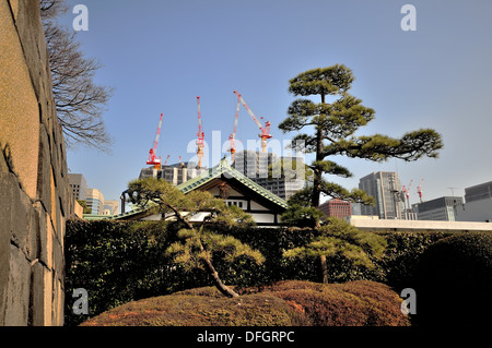 Buildings of Imperial palace in Tokyo, japan Stock Photo - Alamy