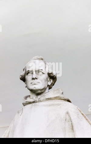 Statue of Gregor Mendel, Brno, Czech Republic Stock Photo - Alamy