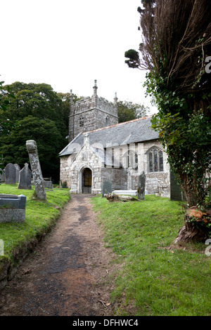 Sancreed Church, Cornwall UK Stock Photo - Alamy