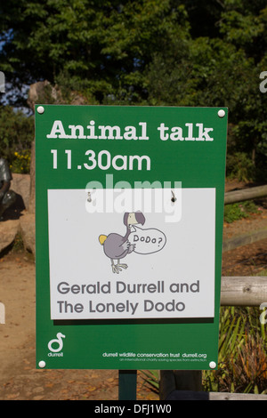 Durrell Wildlife Conservation Trust The Lonely Dodo Stock Photo - Alamy