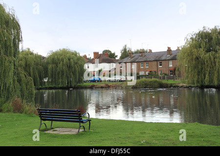 The Green, Esher, Surrey, England, United Kingdom Stock Photo - Alamy