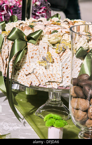 Decorated Passover cakes (Kosher for pesach Stock Photo - Alamy