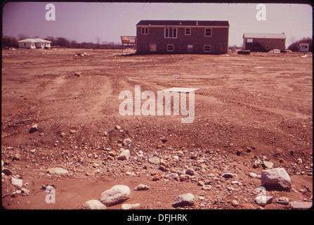 HOUSING DEVELOPMENT AT POINT JUDITH, ON BLOCK ISLAND SOUND Stock Photo ...