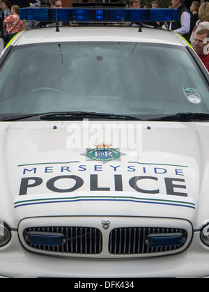 Merseyside Police car Stock Photo - Alamy