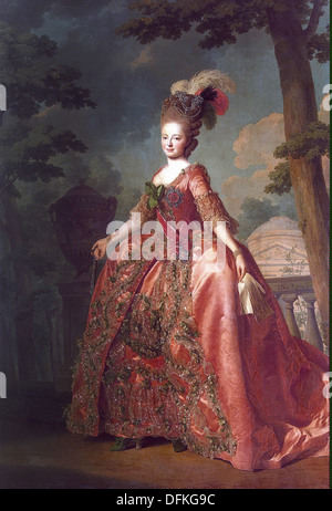 Empress Maria Feodorovna of Russia Stock Photo - Alamy