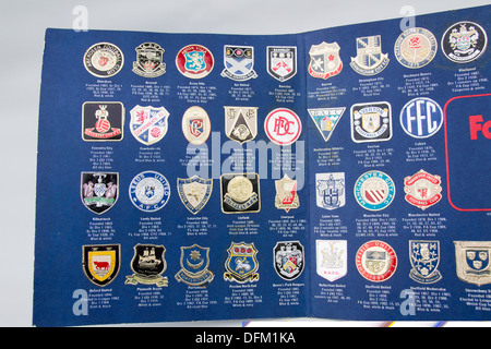 ESSO football badge collection Stock Photo - Alamy