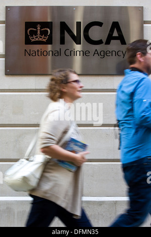 UK, London : The National Crime Agency NCA headquarters are pictured in ...