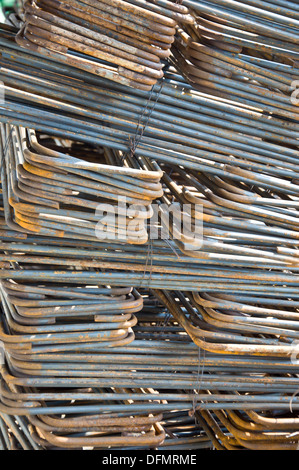rust on rod steel for construction Stock Photo - Alamy
