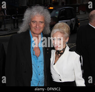 Brian May and Anita Dobson attend the 'Masters Of The Universe' UK ...