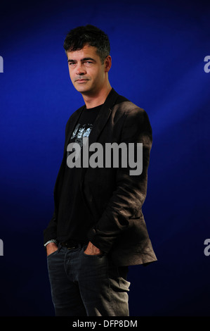 Steven Poole, British author and journalist, attending the Edinburgh ...
