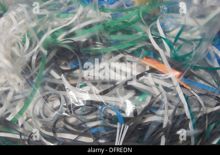 plastic straps sorted for recycling Stock Photo - Alamy