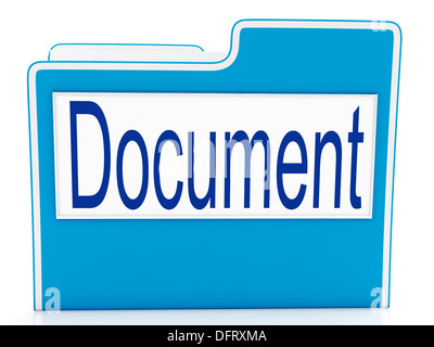 File Means Organizing Documents Filing And Paperwork Stock Photo - Alamy