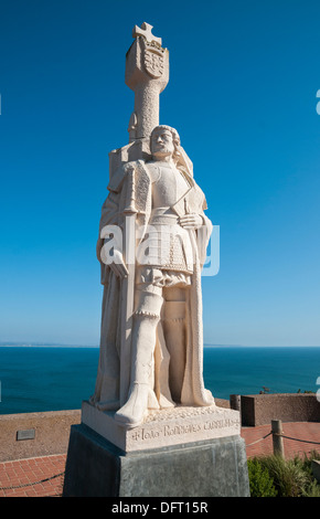 The Cabrillo Statue. Cabrillo National Monument, San Diego, California ...