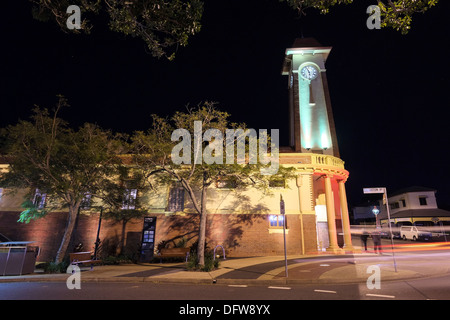 Sandgate Town Hall at dusk Stock Photo - Alamy