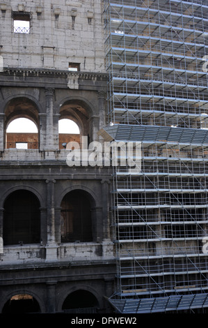 Restoration of the Colosseum, Rome, Italy Stock Photo - Alamy