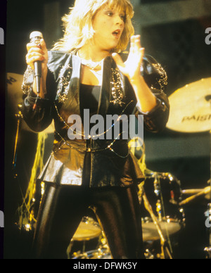 SAM FOX UK pop singer about 1986 Stock Photo - Alamy