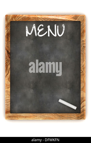 A Colourful 3d Rendered Blank Menu Concept Illustration Stock Photo - Alamy