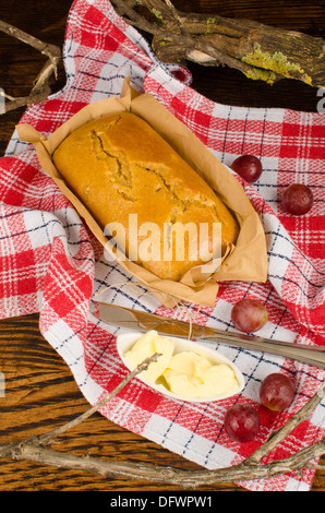 Freshly baked barnbrack, an Irish Halloween treat Stock Photo - Alamy