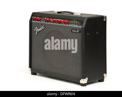 Guitar and Amplifier Stock Photo - Alamy