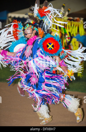 Native American man takes part at the 25th Annual Paiute Tribe Pow Wow ...