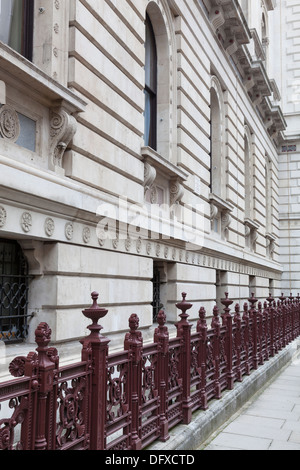 Foreign & Commonwealth Office building facade and entrance, London, UK ...