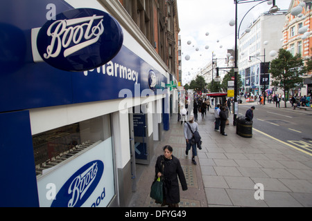 Boots pharmacy, Oxford Street, London, United Kingdom Stock Photo - Alamy