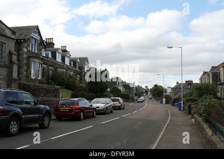 Wormit street scene Fife Scotland October 2013 Stock Photo - Alamy