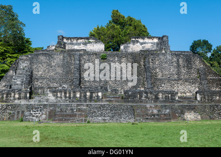 Xunantunich Mayan Ruin in Belize Stock Photo - Alamy