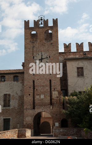 Italy, Veneto, Nogarole Rocca, castle, medieval, town hall, travel ...