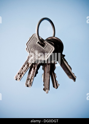 Group of iron keys, business success, teamwork, solution concept Stock ...