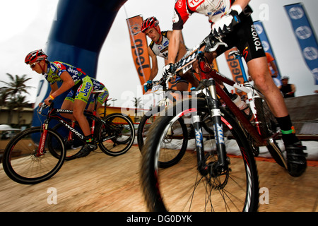 Urban Rage 2009 mountain biking event in Durban, Kwazulu-Natal Stock ...