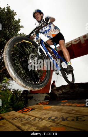 Urban Rage 2009 mountain biking event in Durban, Kwazulu-Natal Stock ...