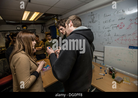 Arduino sign reads The Hackspace London Hack space Shoreditch Ec2 a non ...