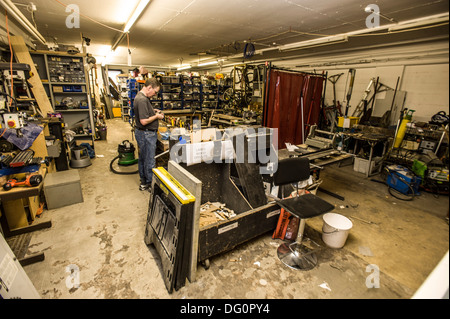 Arduino sign reads The Hackspace London Hack space Shoreditch Ec2 a non ...