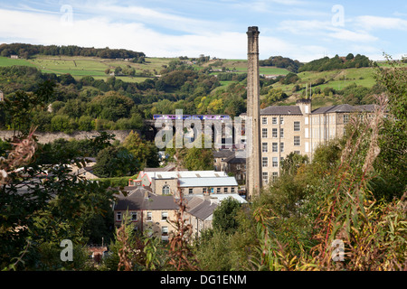 The Spa Mills, Slaithwaite, West Yorkshire Stock Photo - Alamy