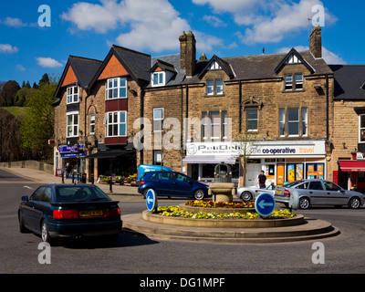 matlock town centre derbyshire england uk Stock Photo - Alamy