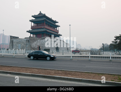 reconstructed Yongdingmen gate at Yongdingmennei Main Street, Dongcheng ...