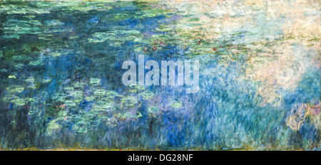 Claude Monet. Reflections of Clouds on the Water-Lily Pond. c. 1920 ...