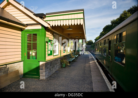 Harman's Cross station on the Swanage steam railway, Dorset, UK Stock ...