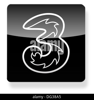 T-Mobile logo as an app icon. Clipping path included Stock Photo - Alamy