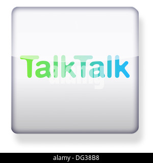 TalkTalk logo as an app icon. Clipping path included Stock Photo - Alamy